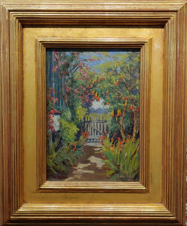 William Constable Adam-the Gate to the Flower Garden-oil Painting ...
