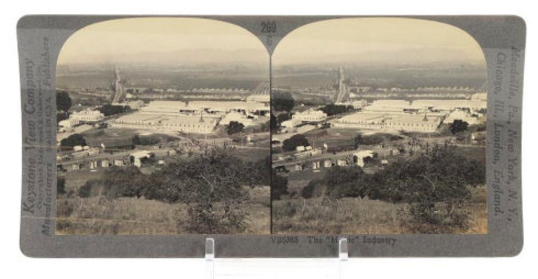 Rare 1920s Keystone Stereo View Photo of Los Angeles, California - Etsy
