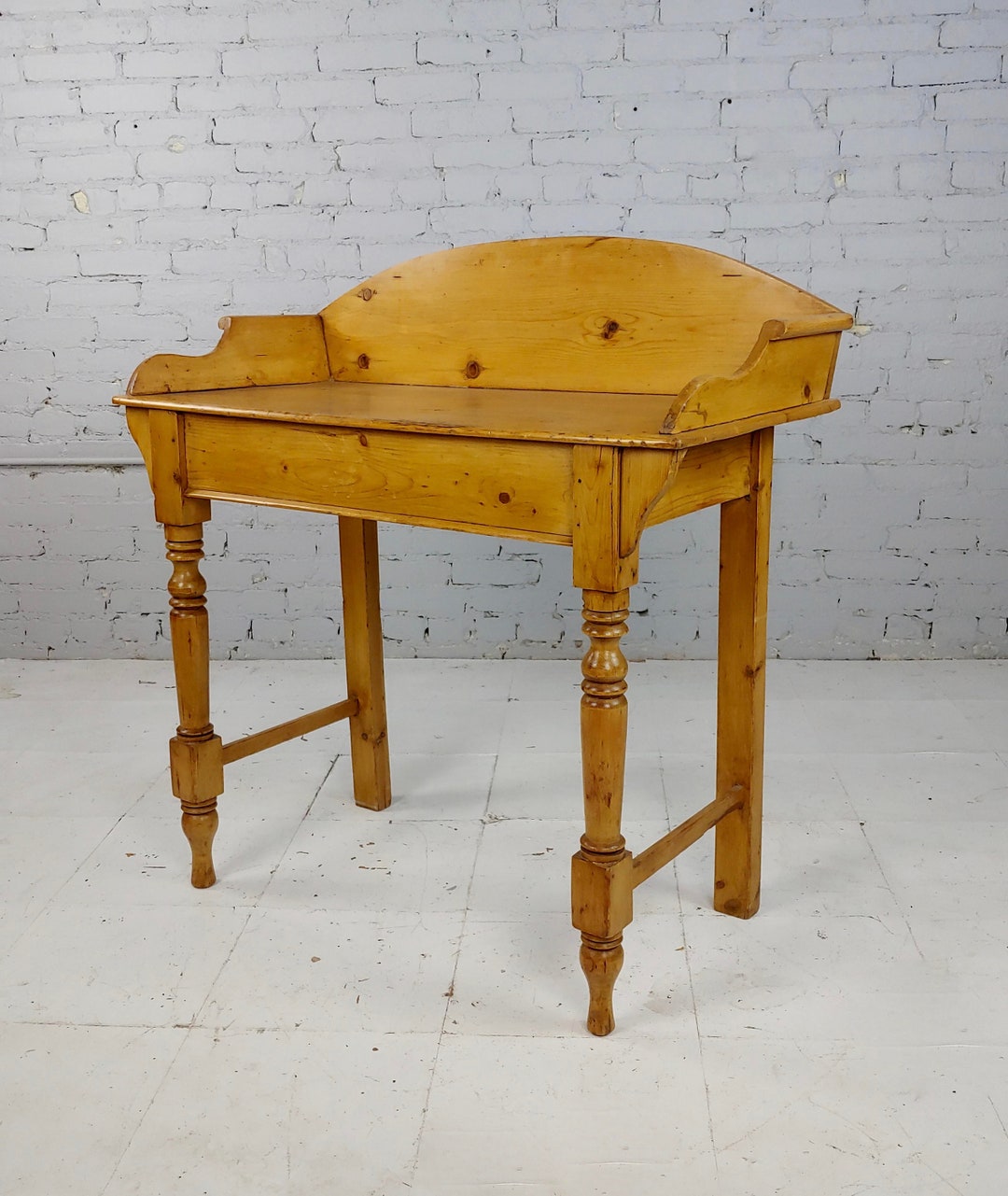 19th Century Country Farm Pine Wash Stand - Etsy