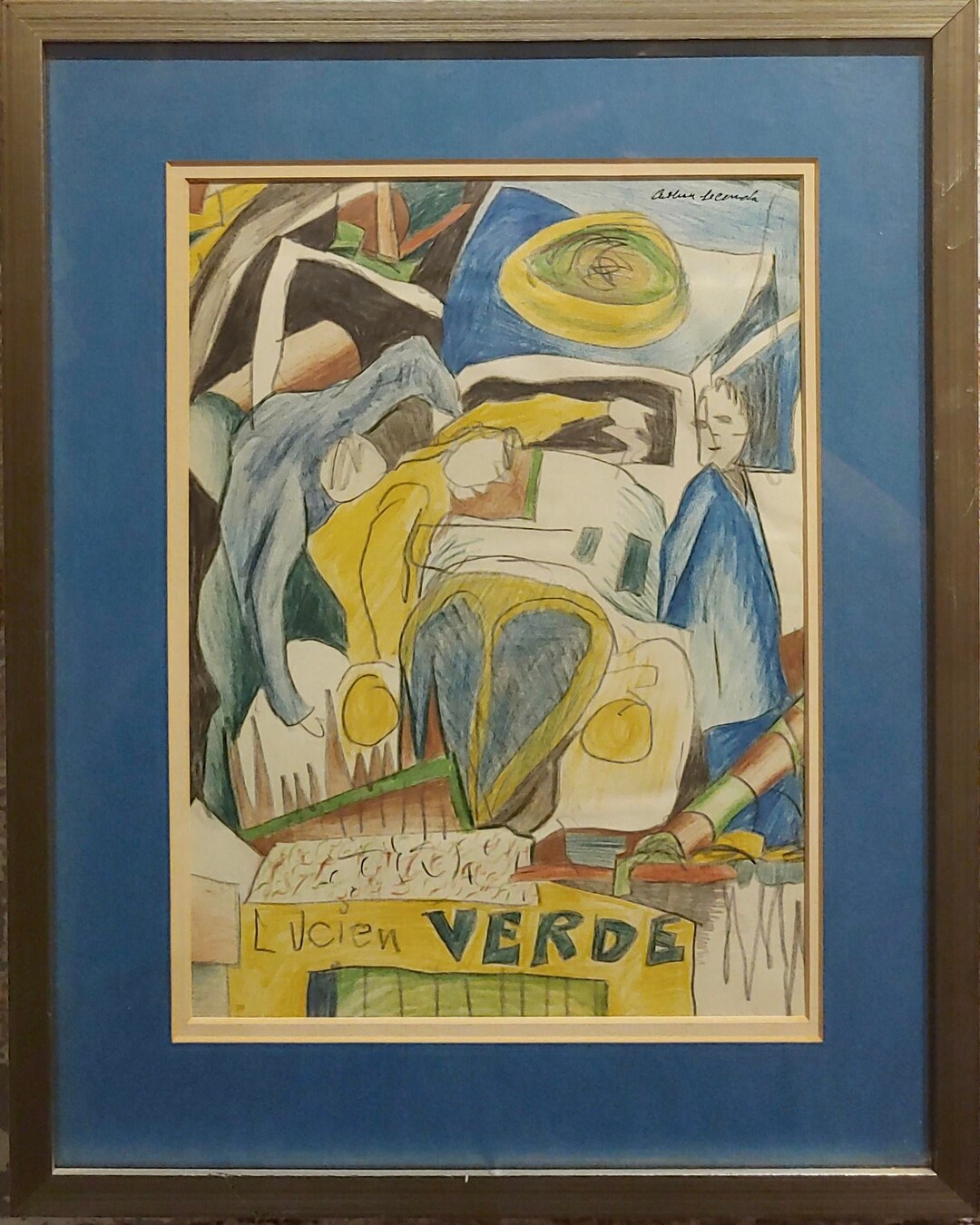 Arthur Secunda - Car Accident - C.1940s Expressionist Painting - Etsy