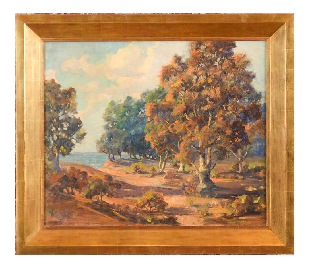 Impressionist Horatio Nelson Poole Large California Landscape - Etsy