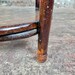 19th Century Demilune Half Round Bentwood Side Table - Etsy