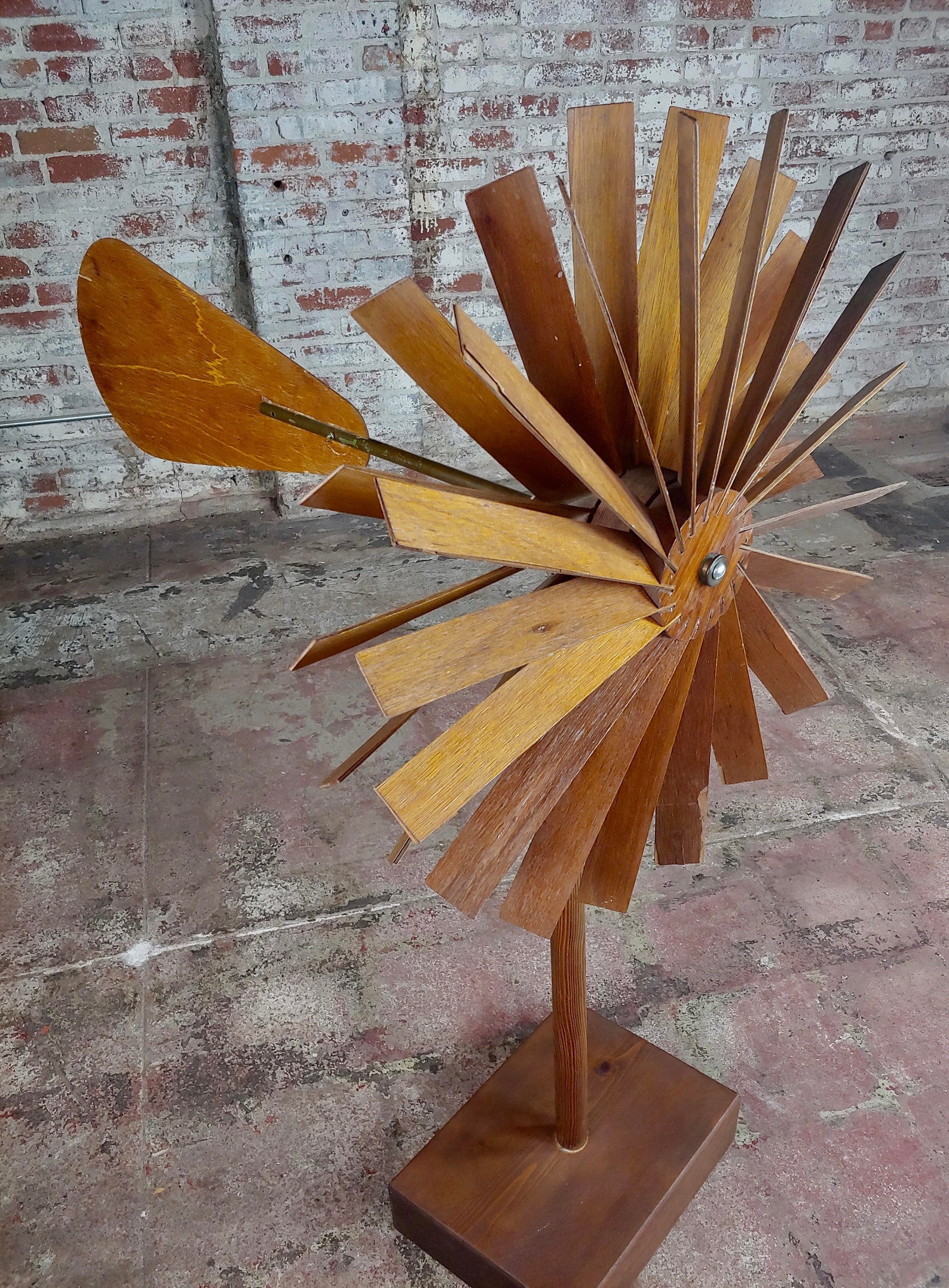 Mid-century Double Propeller Wooden Weathervane - Etsy