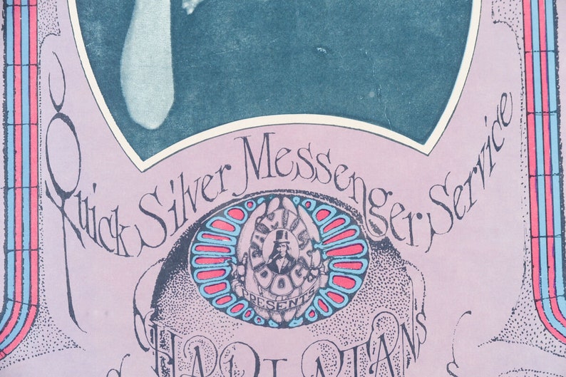 Original 1967 Poster - Dance - Quicksilver Messenger Service ...