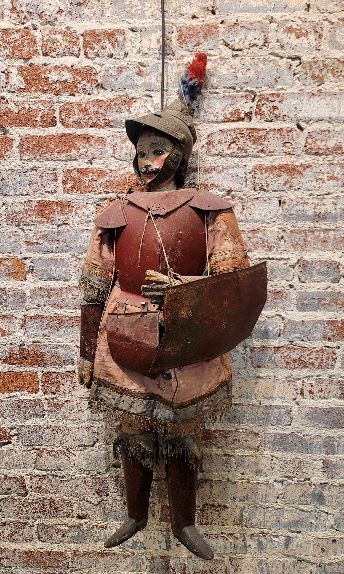 19th Century Sicilian Marionette Puppet Knight With Shield - Etsy