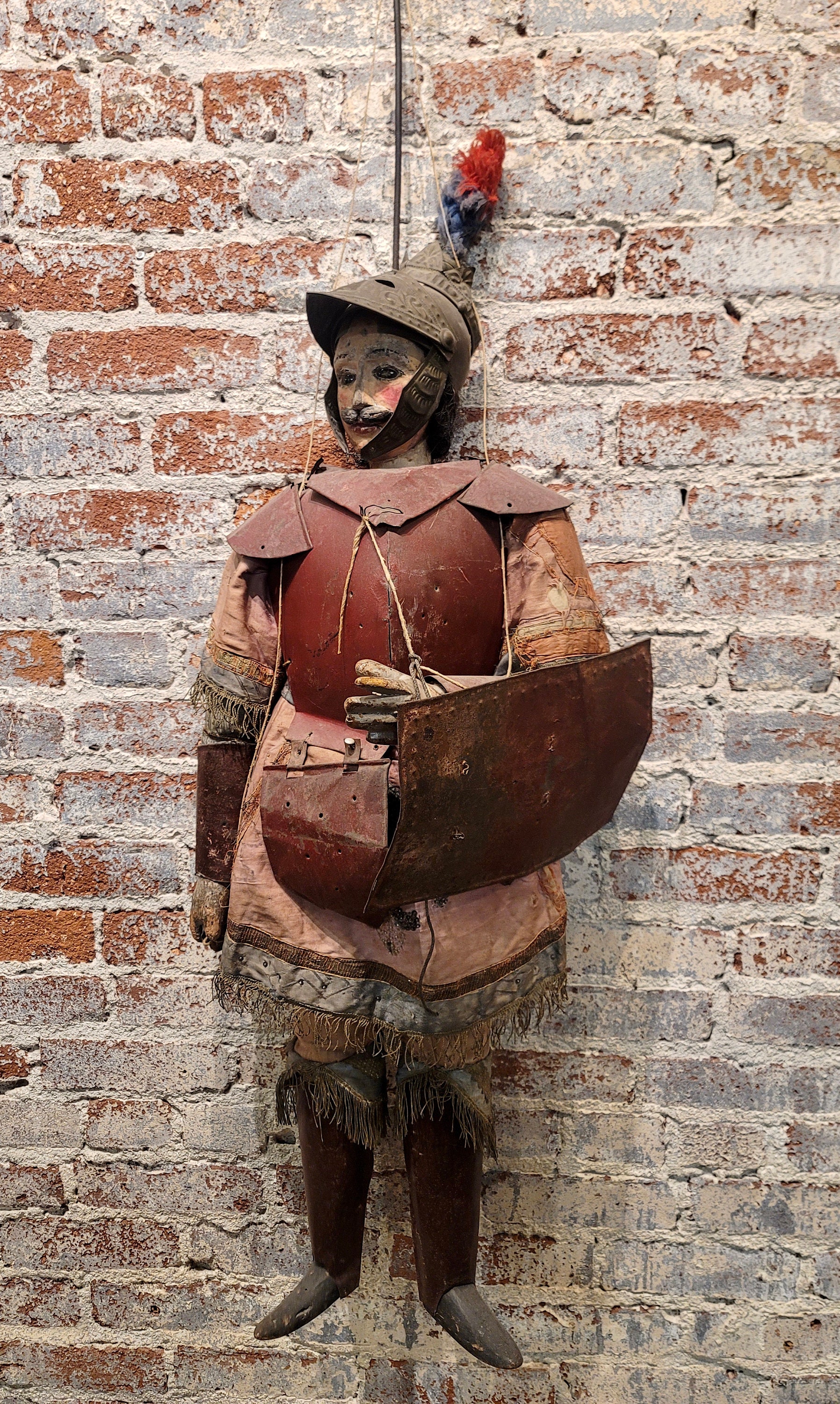 19th Century Sicilian Marionette Puppet Knight With Shield - Etsy