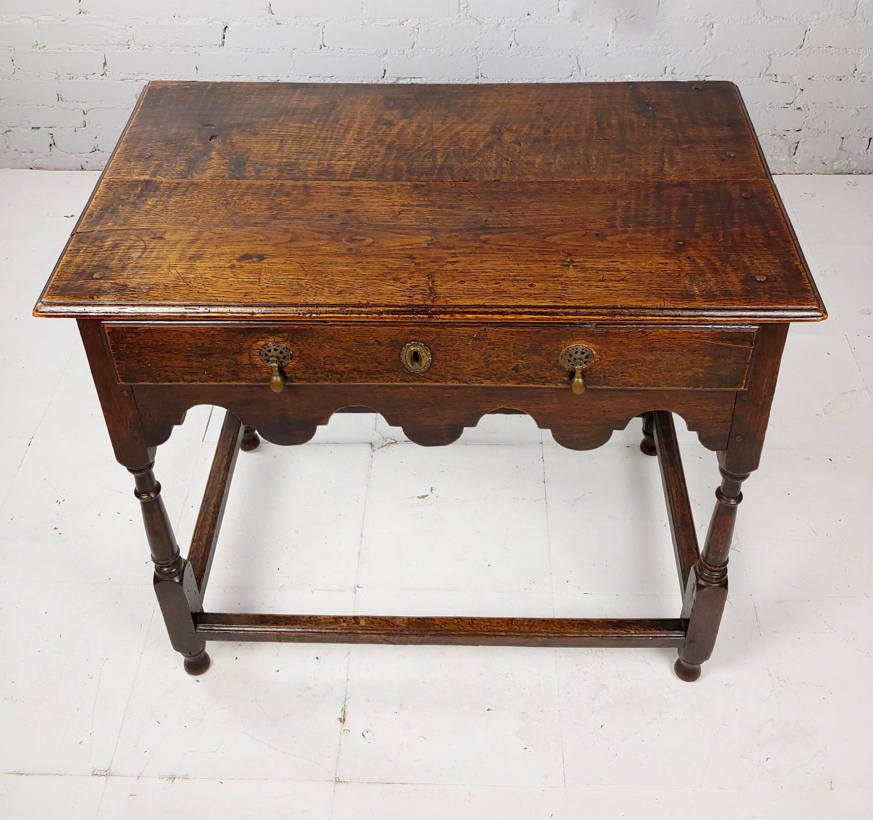 Georgian 18th Century Antique Carved Oak Side Table - Etsy