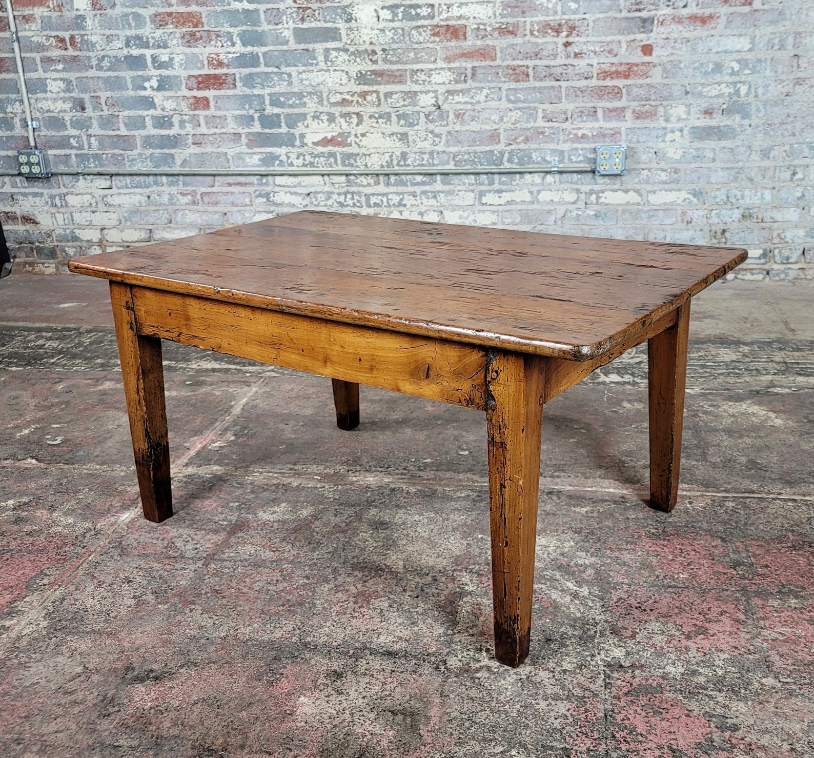 18th Century French Farm Coffee Table -walnut - Etsy