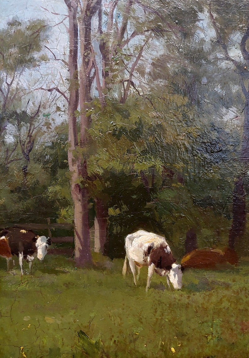 Samuel De Wilde -19th Century English Pastoral Landscape-oil Painting ...