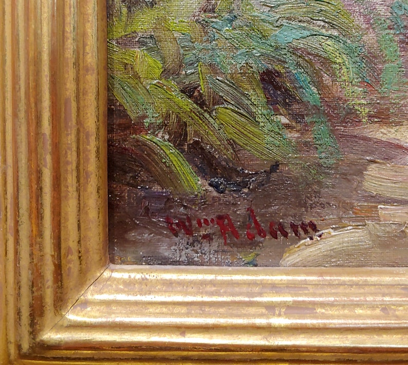 William Constable Adam-the Gate to the Flower Garden-oil Painting ...