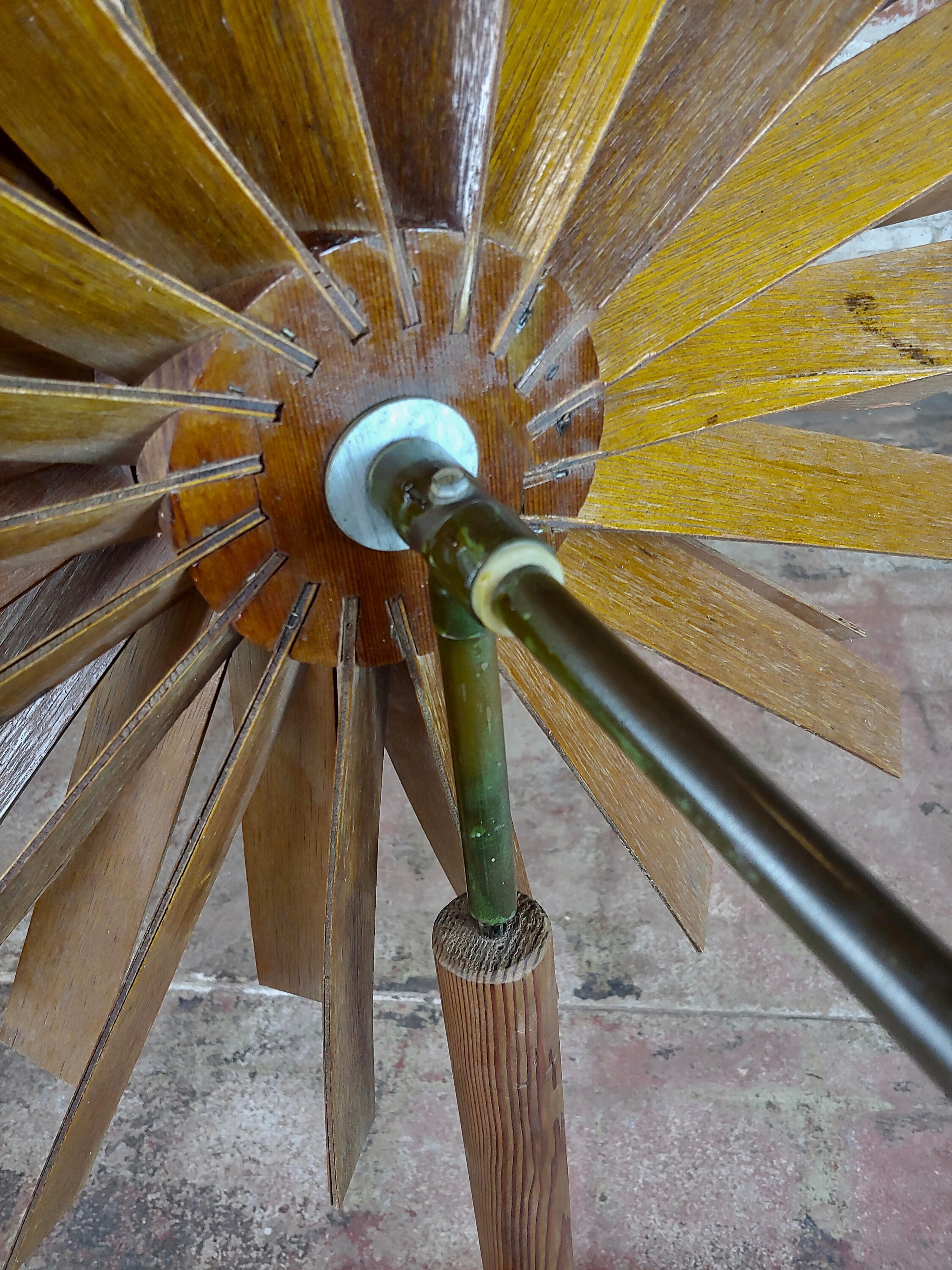 Mid-century Double Propeller Wooden Weathervane - Etsy