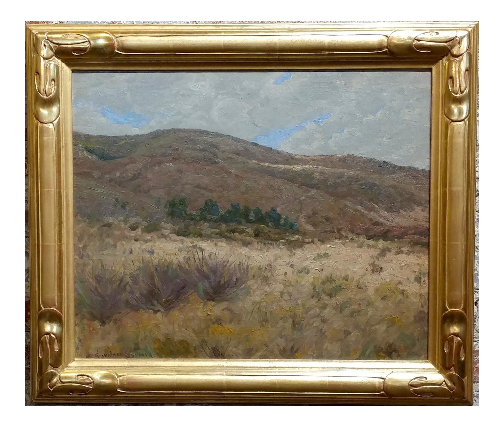 George Gardner Symons Hills at Laguna Canyon, California Impressionist ...
