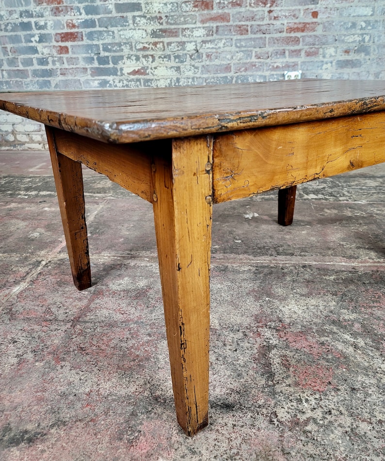 18th Century French Farm Coffee Table -walnut - Etsy