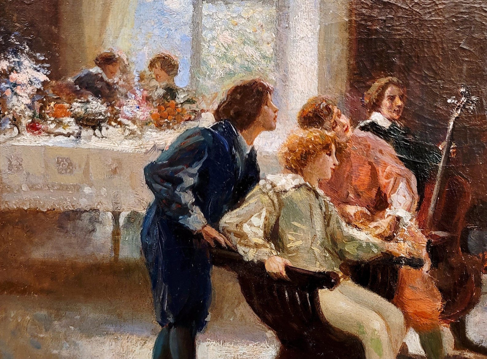 Mario Spinetti -A Private Concert for the Aristocratic Lady-19th ...