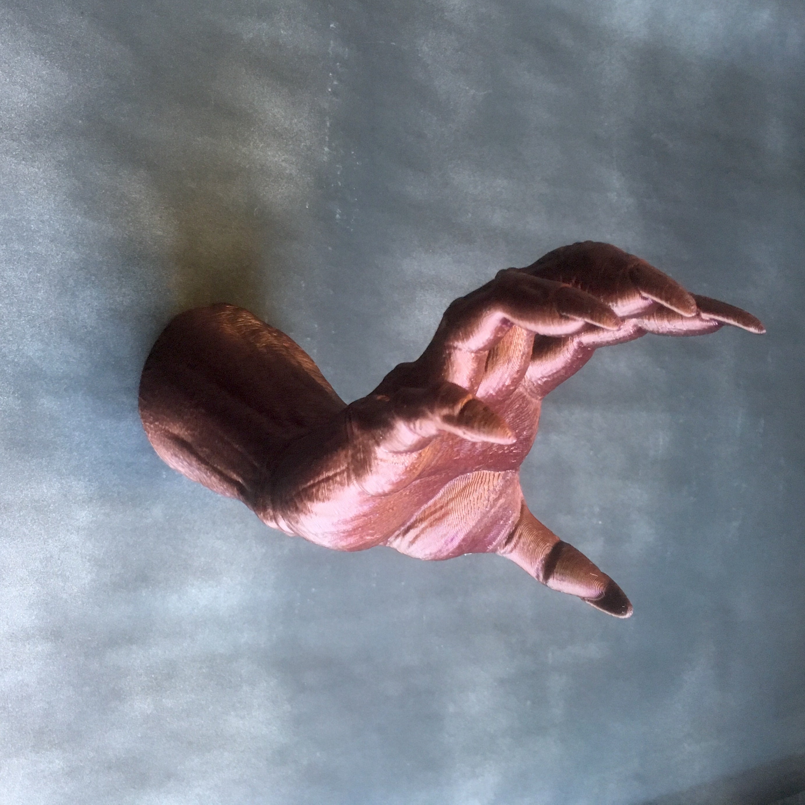 Hand Wall Mount Devil Hand Reaching From Wall Full Scale | Etsy