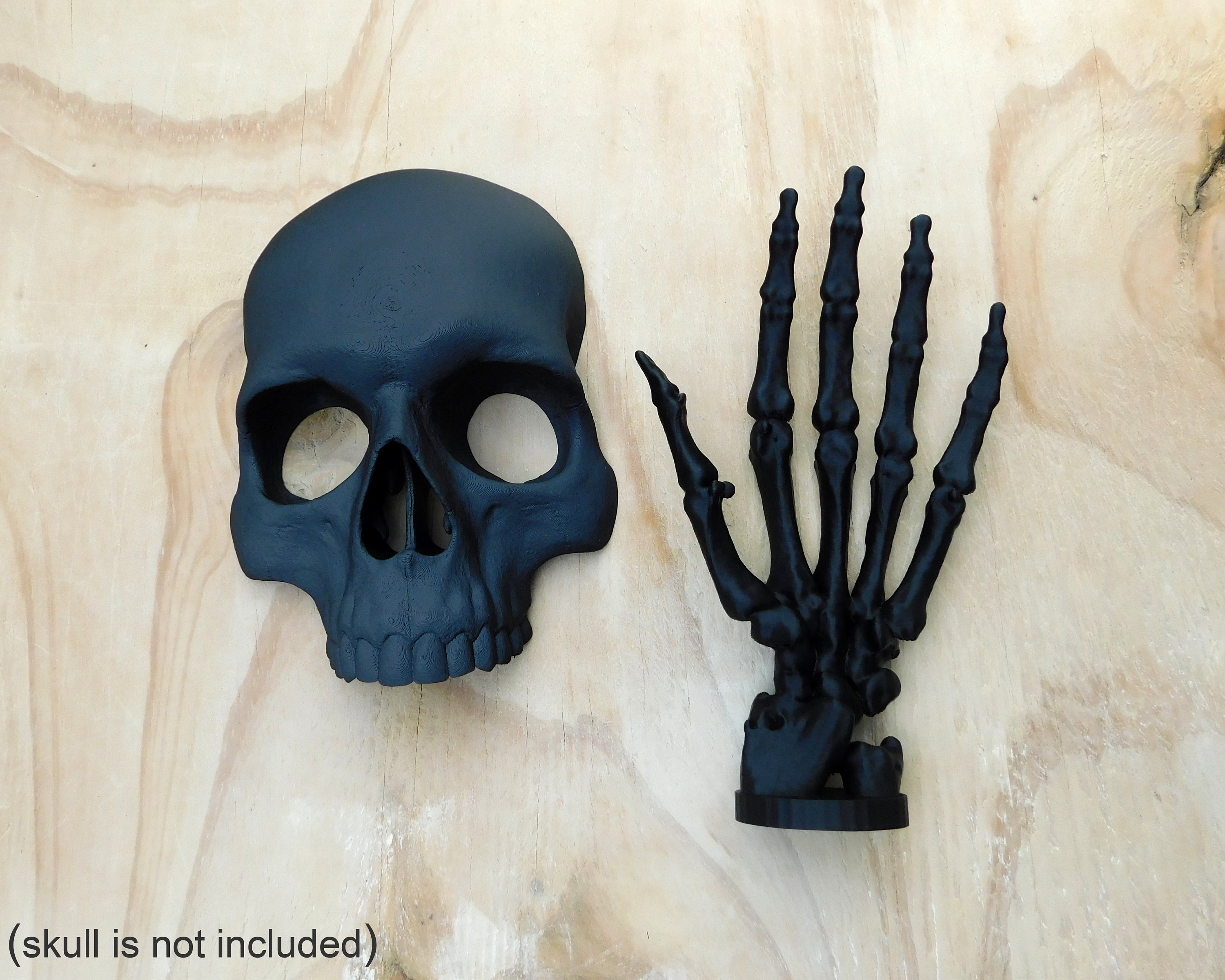 Skeleton Hand Full Size Wall Mounted Ornament Skeletal - Etsy