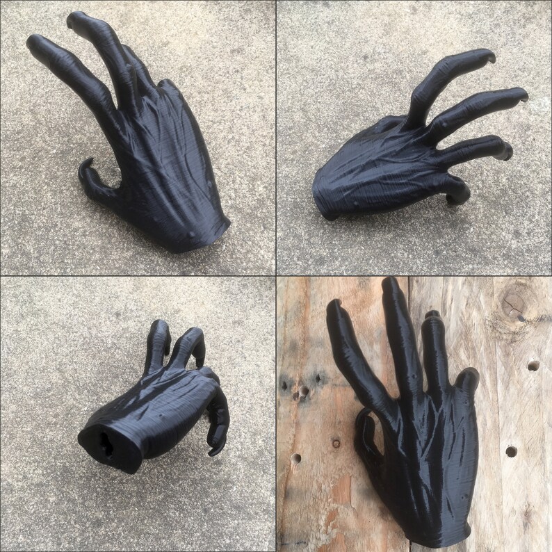 Witch Hand Wall Mounted Full Size Witch's Hand Hook - Etsy UK
