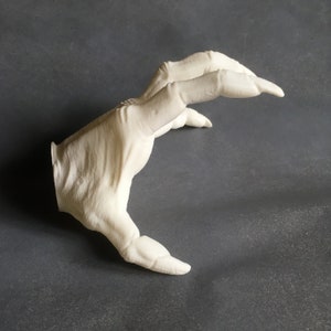 Devil Hand Wall Décor | White Demon Hand Wall Hook | Gothic Hat Holder ...