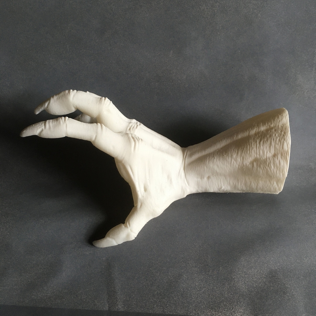 Devil Hand Wall Décor | White Demon Hand Wall Hook | Gothic Hat Holder ...