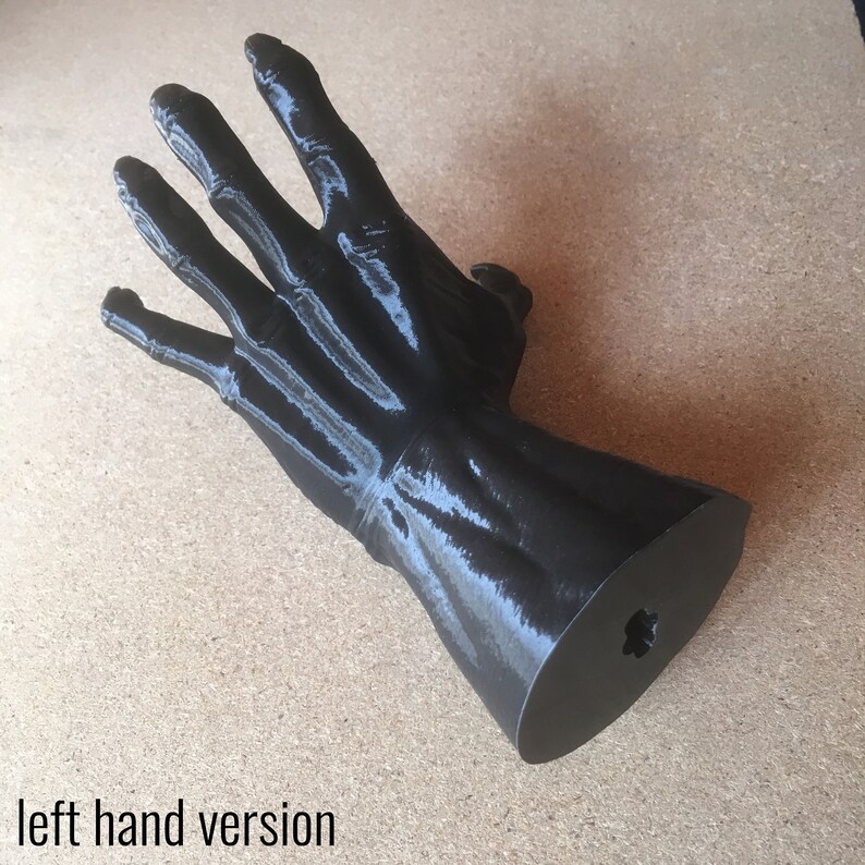 Wall Mounted Hand Devil Hand Designs Reaching From Wall - Etsy UK