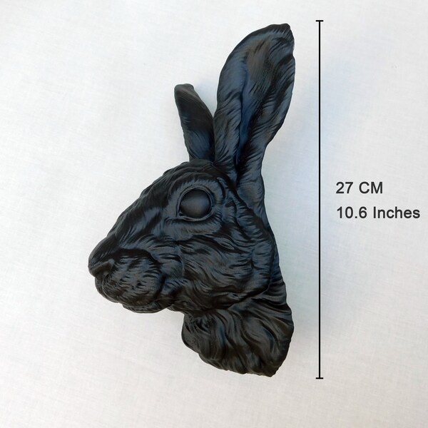 Wood Bunny Wall Art - Etsy