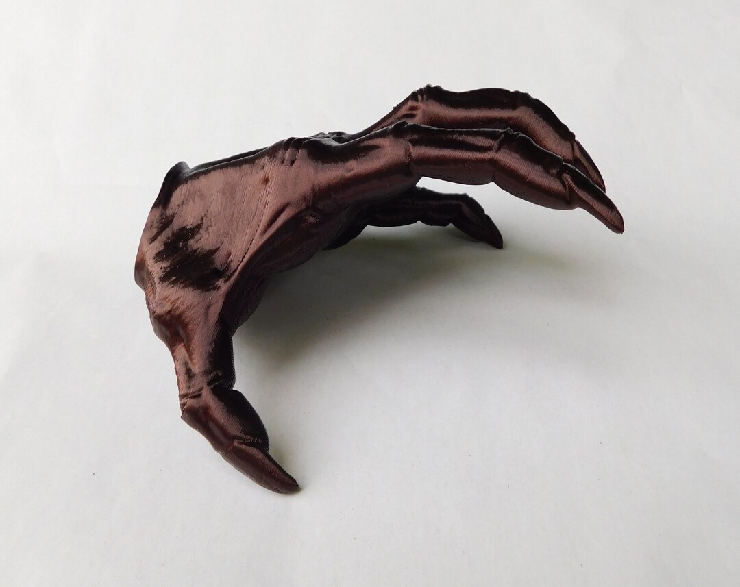 Hand Wall Mount | Devil Hand Reaching From Wall | Full Scale, With ...