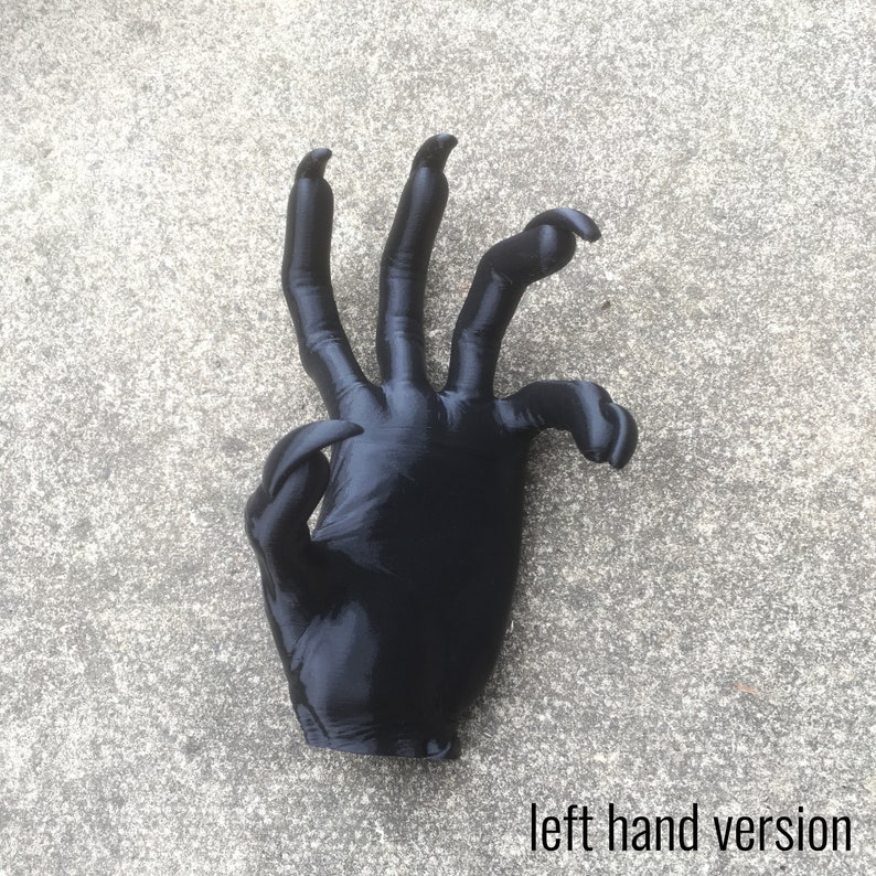 Witch Hand Wall Mounted Full Size Witch's Hand Hook - Etsy UK