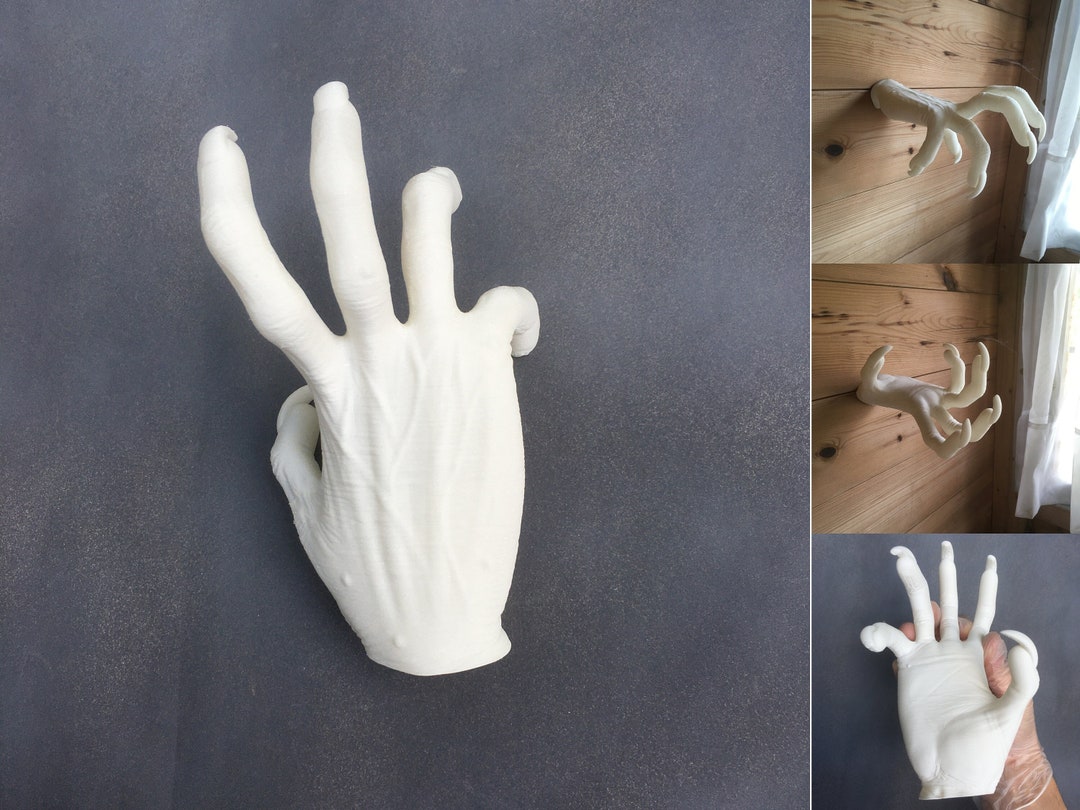 Witch Hand Wall Mounted | Full Size Witch's Hand Hook Reaching From ...