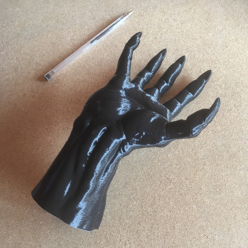 Wall Mounted Hand Devil Hand Designs Reaching From Wall - Etsy UK