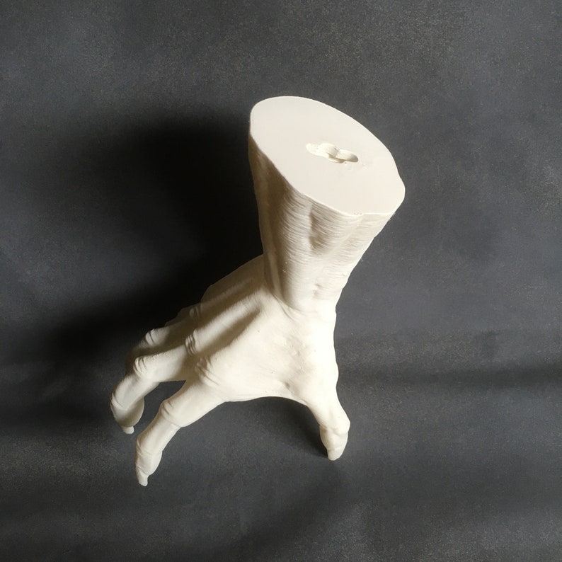 Devil Hand Wall Décor | White Demon Hand Wall Hook | Gothic Hat Holder ...