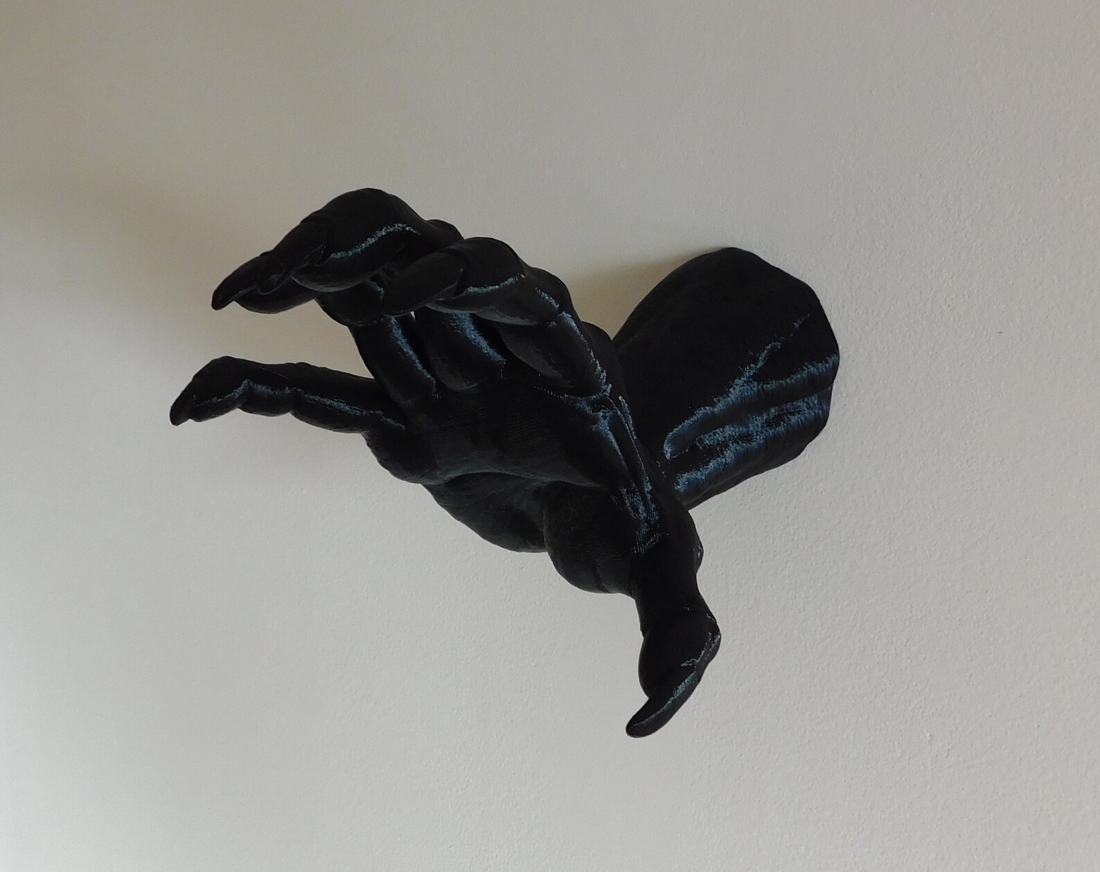 Wall Mounted Hand Devil Hand Designs Reaching From Wall - Etsy