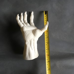 Devil Hand Wall Décor | White Demon Hand Wall Hook | Gothic Hat Holder ...