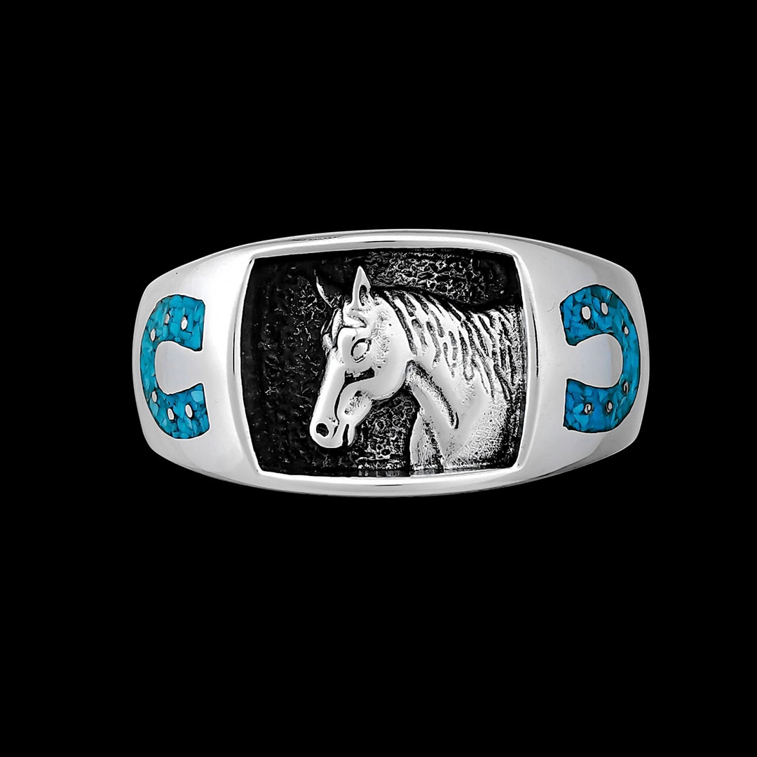 Horse Ring Stallion Ring Pony Ring 925 Sterling Silver - Etsy