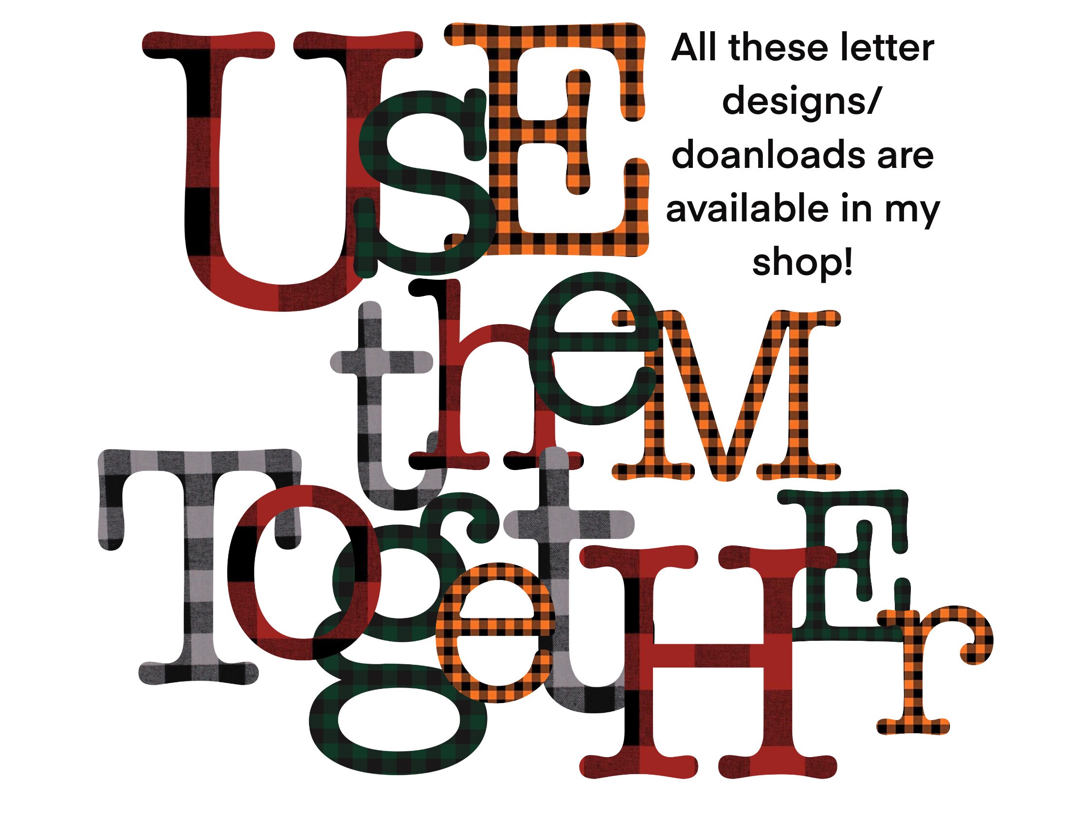 Craft Supplies & Tools Clip Art & Image Files Letters and Numbers ...