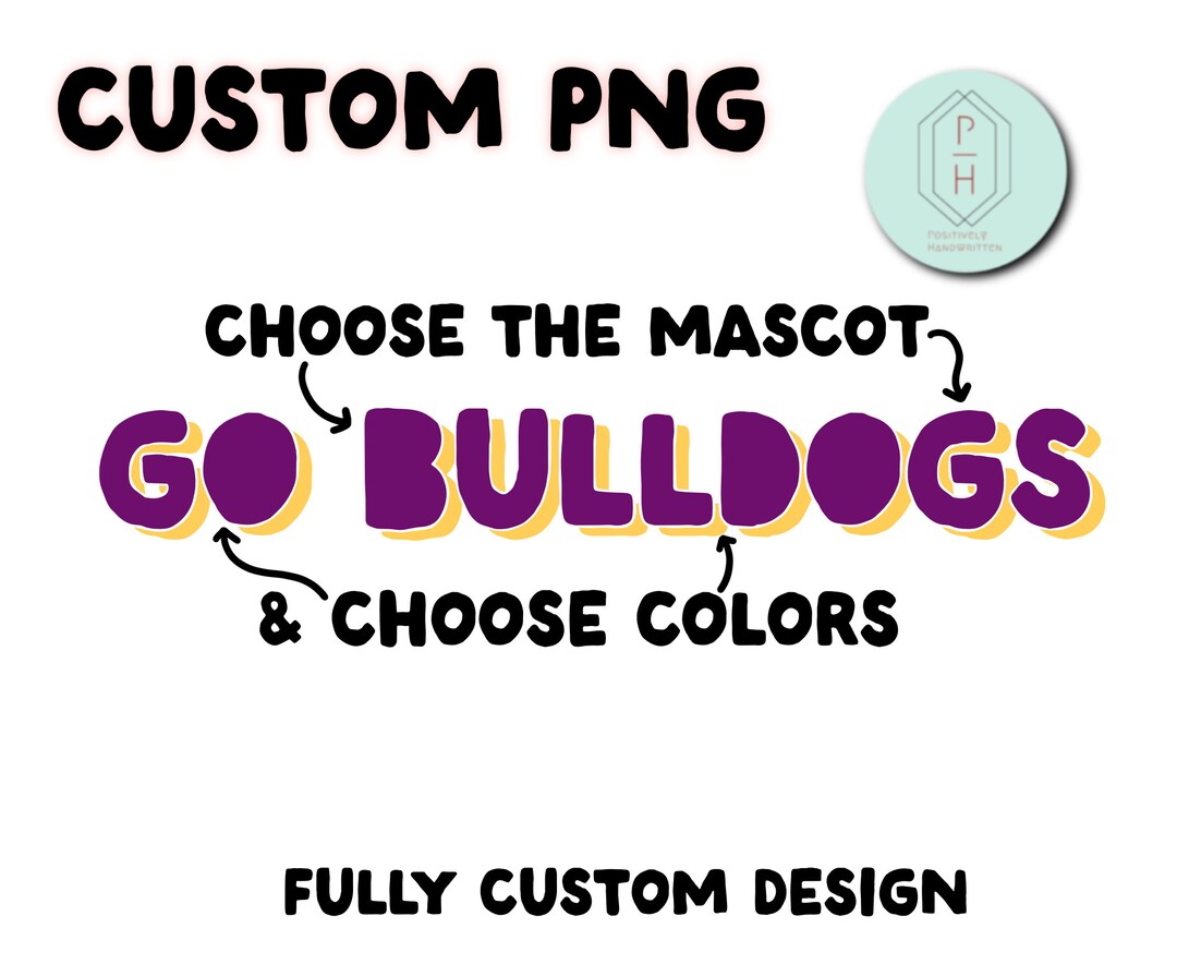 Custom School Mascot PNG for Shirts School Colors Team Shirt Designs - Etsy