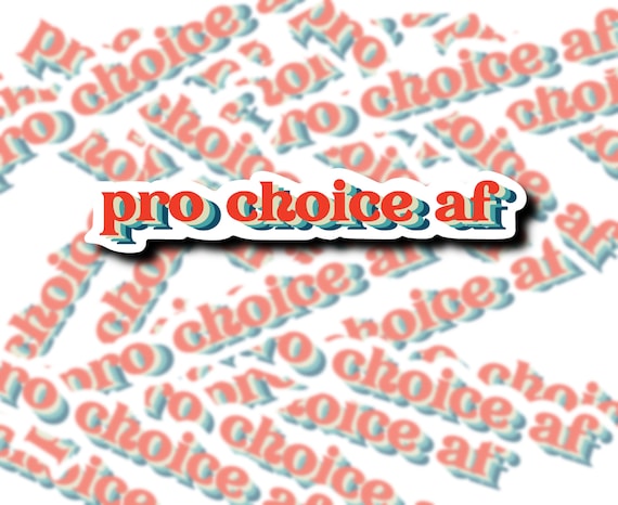 Pro Choice Af Pro Roe 1973 Retro Car Window Decal Pro - Etsy