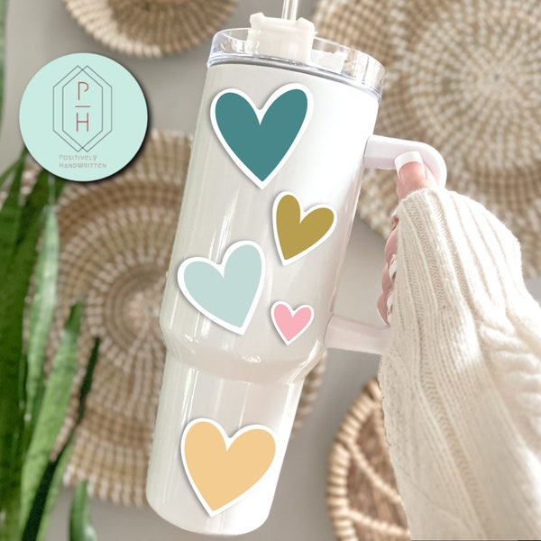 Small Heart Stickers - Etsy
