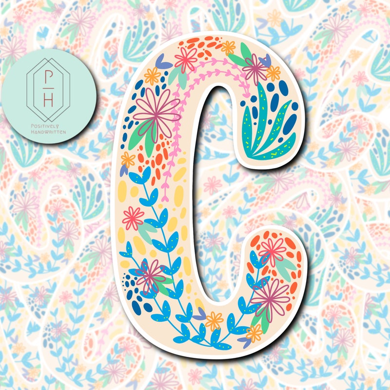 Monogram C - Etsy