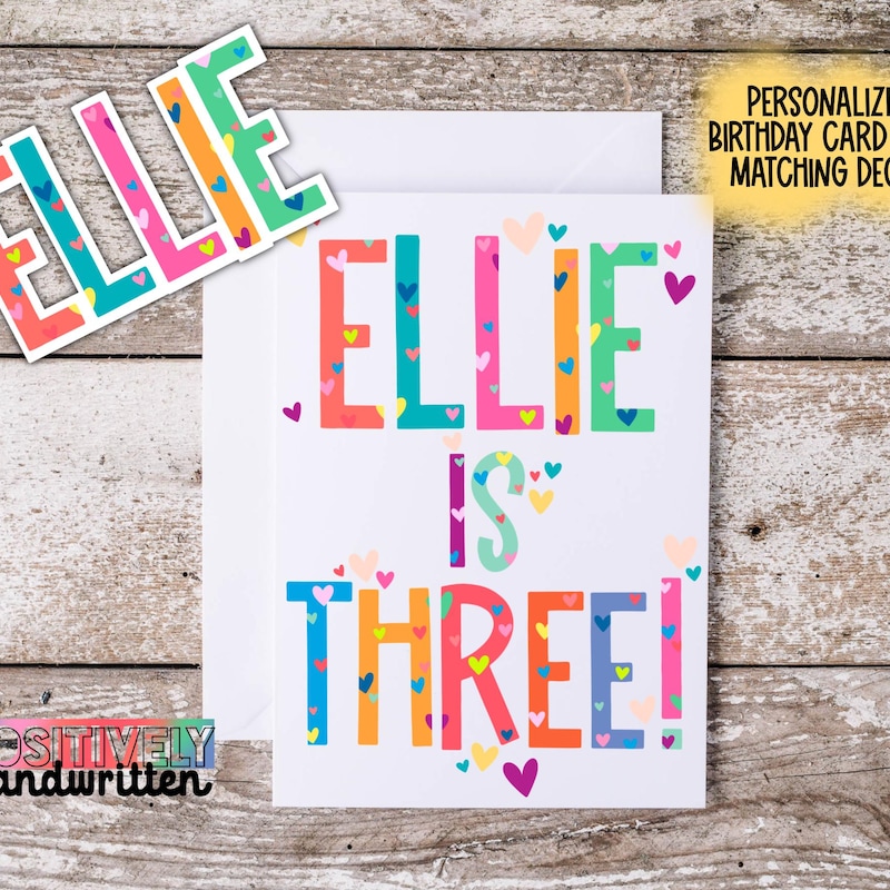 Happy Birthday Cards 3rd - Etsy