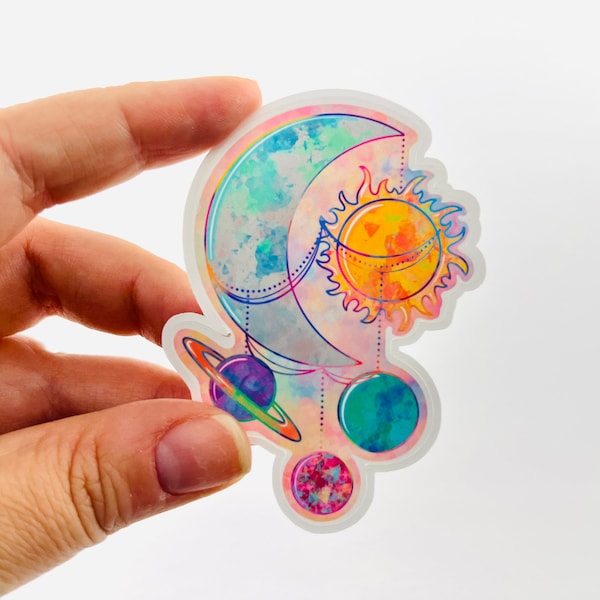 Celestial Vinyl Decal - Etsy