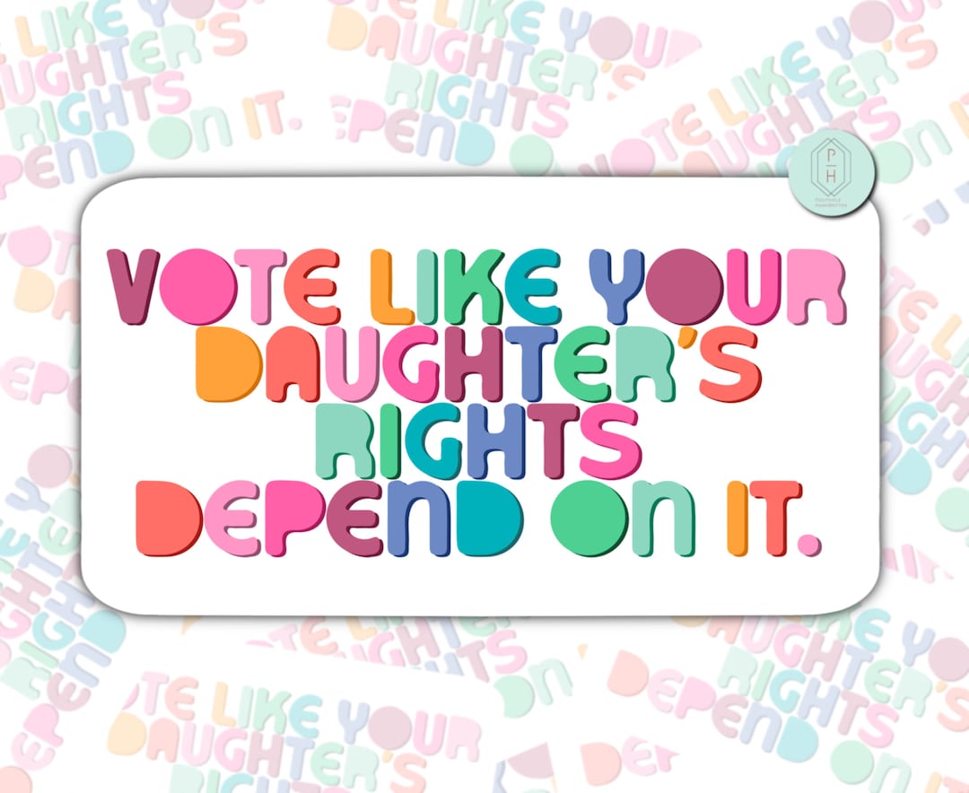 Vote Women’s Rights Sticker | Equal Rights | Roe V Wade | Coat Hanger ...