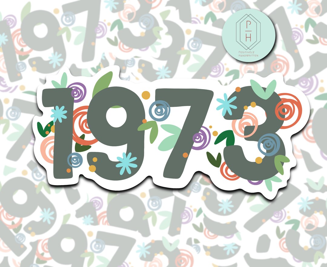 Pro Roe 1973 Protect Women's Rights Floral Decal Pro Choice Bumper ...