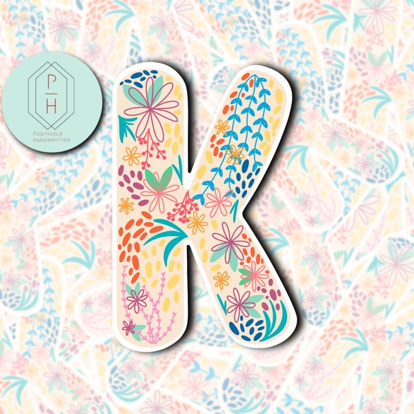 Monogram Letter K - Etsy