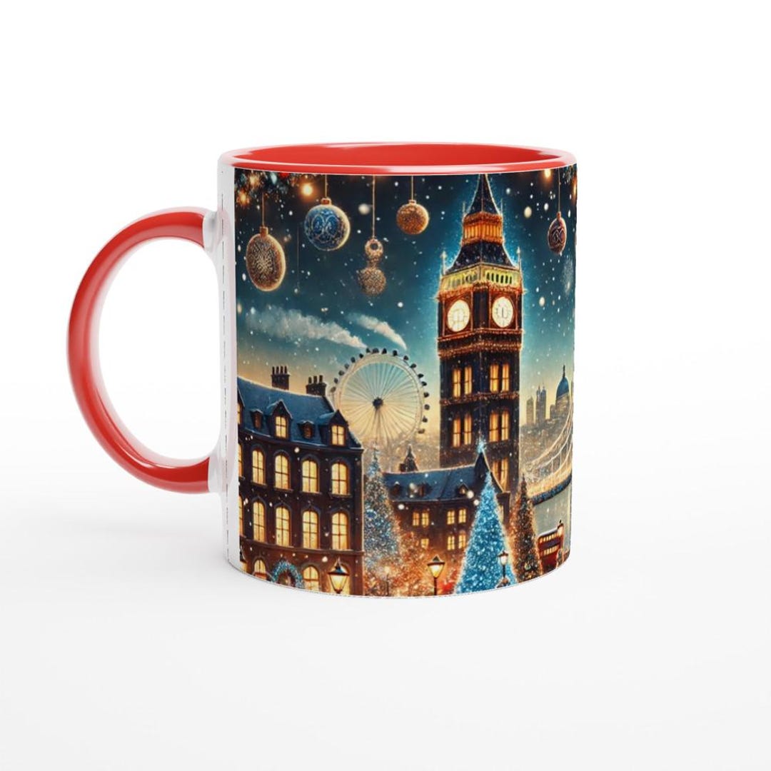 Limited-edition Holiday Cityscape Mugs London, Paris, Vienna & Tokyo in ...
