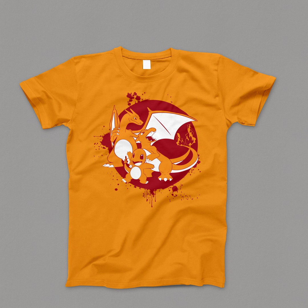 Charmander Graphic Tee - Etsy