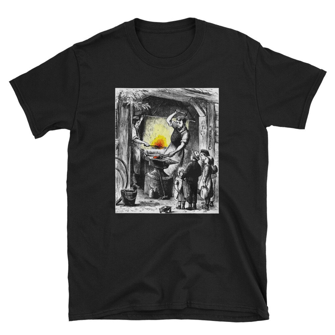 Blacksmith Shirt, the Village Blacksmith by Longfellow Shirt ...