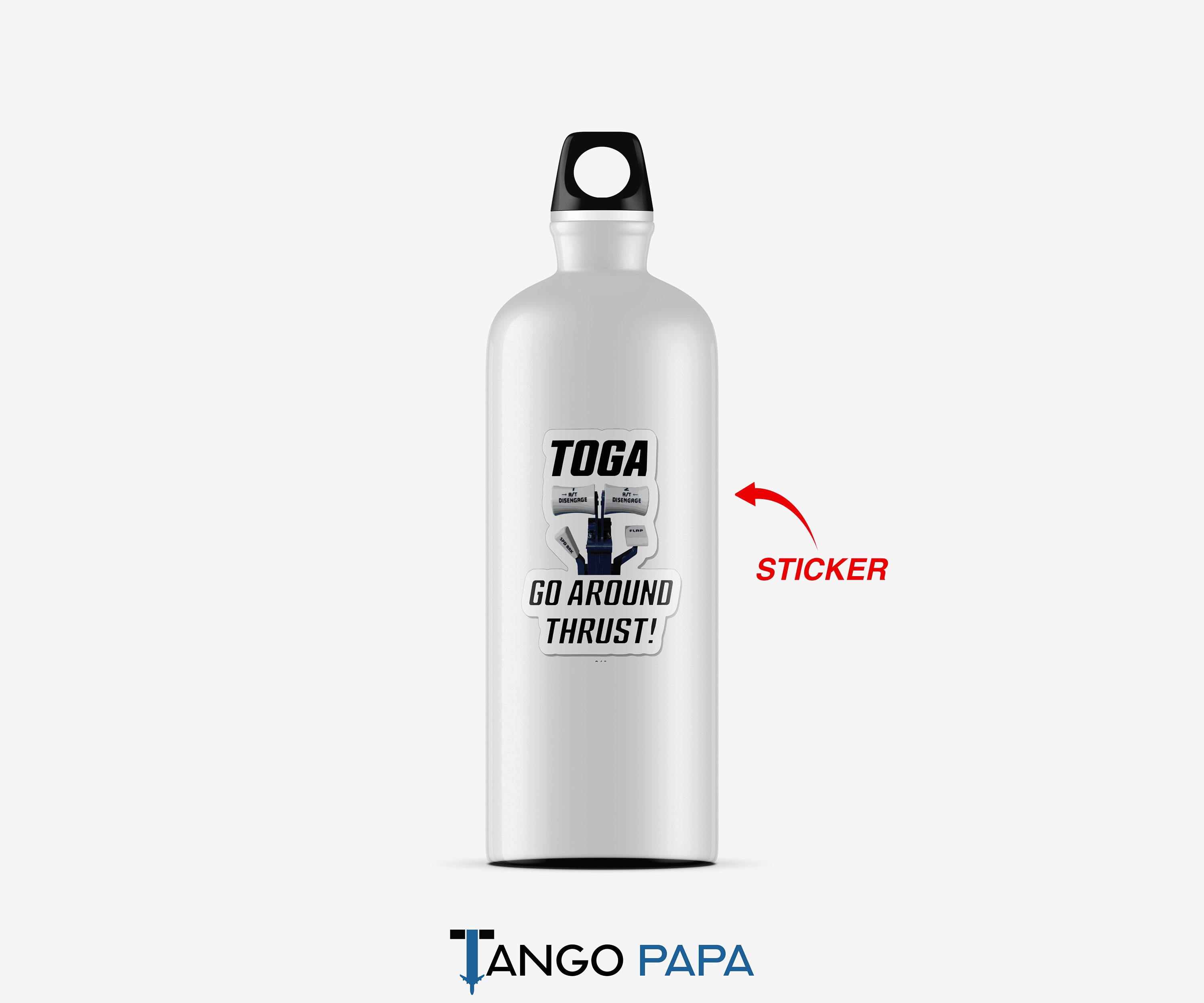 TOGA Go Around Thrust Sticker | Aviation Gift - Etsy