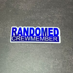 Original Randomed Crewmember® Holographic Aviation Sticker - Known ...