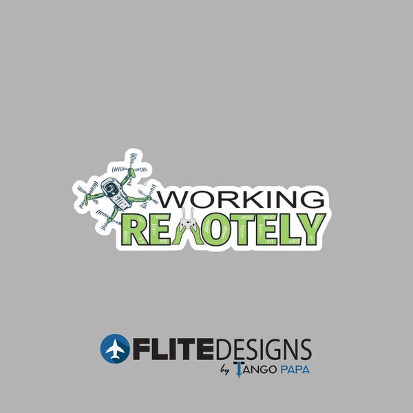 Remote Pilot Stickers - Etsy