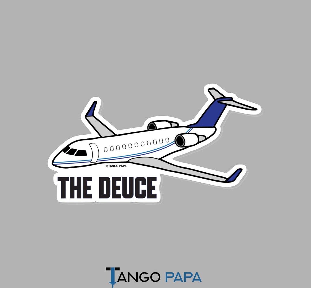 CRJ 200 Deuce Sticker Aviation Sticker Pilot Pilot - Etsy